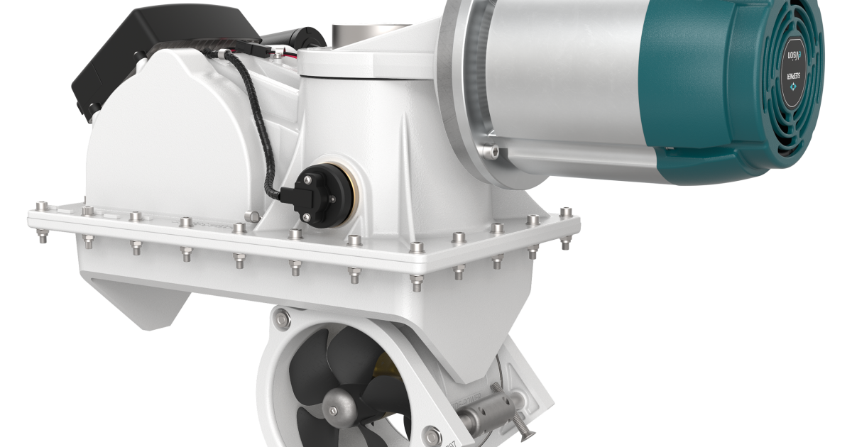 ERL100 eVision retract bow/stern thruster 48V - Sleipner Germany