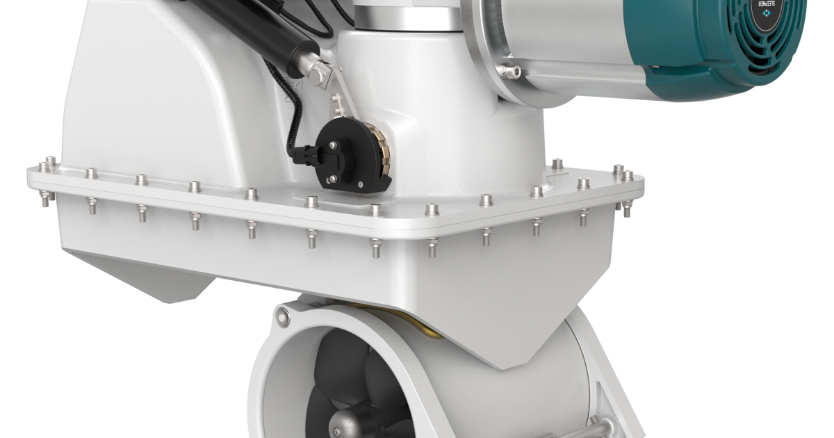 ERL130 eVision retract bow/stern thruster 48V - Sleipner Germany
