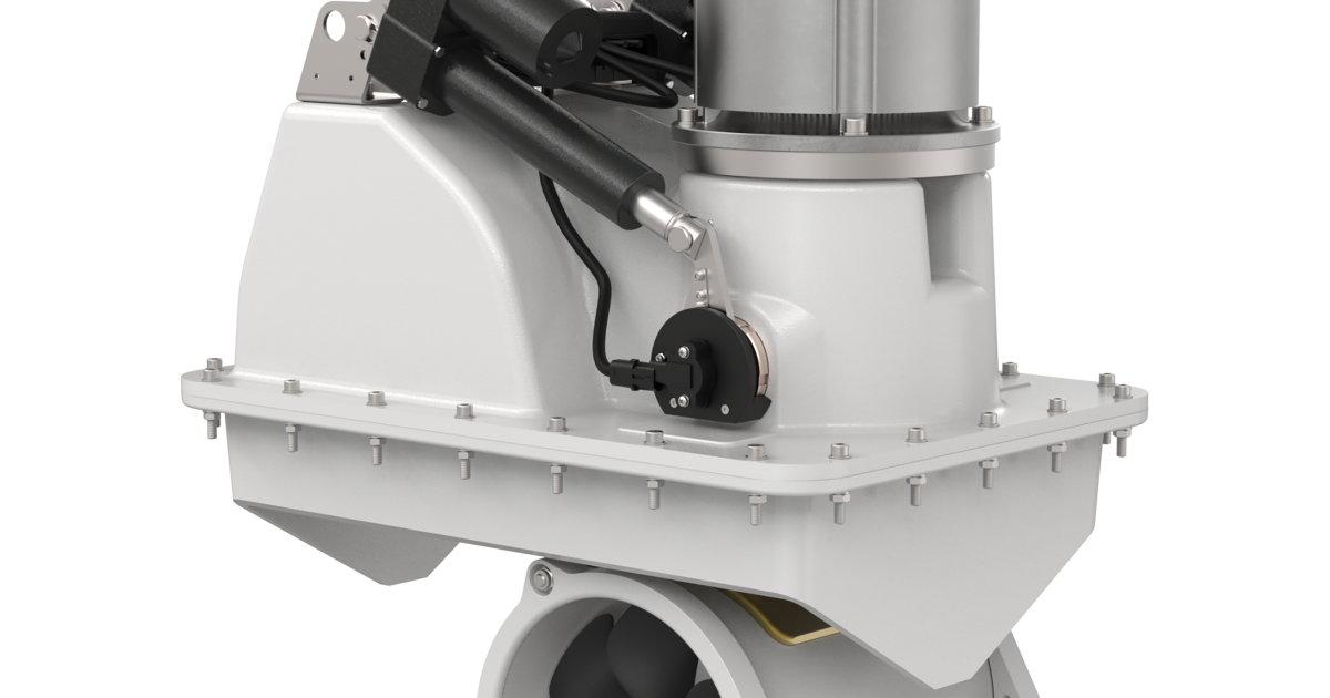 ERV210 eVision retract bow/stern thruster 24V - Sleipner Germany