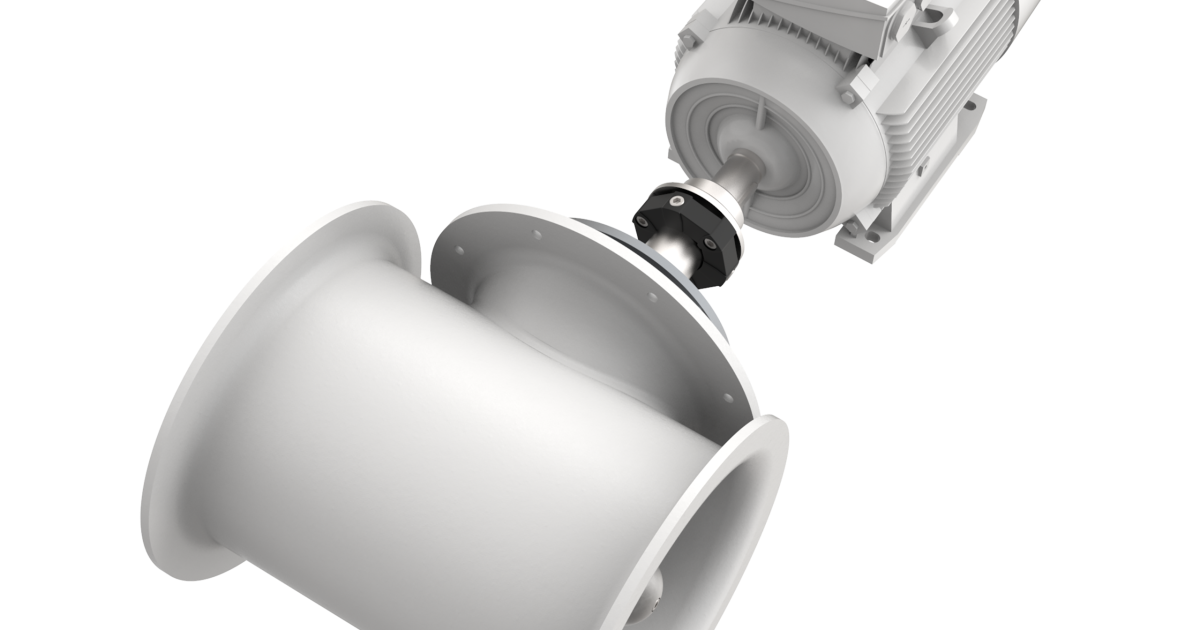 SAC360 Tunnel Strahlruder ø300mm 400V - Sleipner Germany