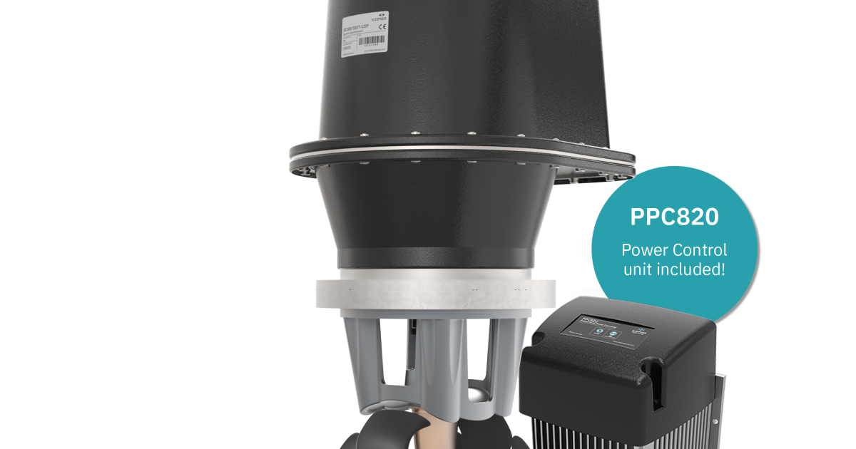 SEP100 PRO Tunnel Strahlruder, 12V, IP Version - Sleipner Germany