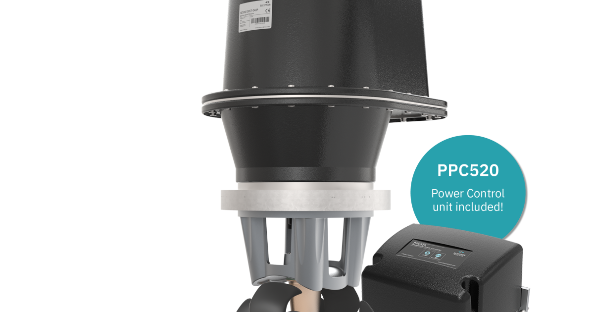SEP100 PRO Tunnel Strahlruder, 24V, IP Version - Sleipner Germany