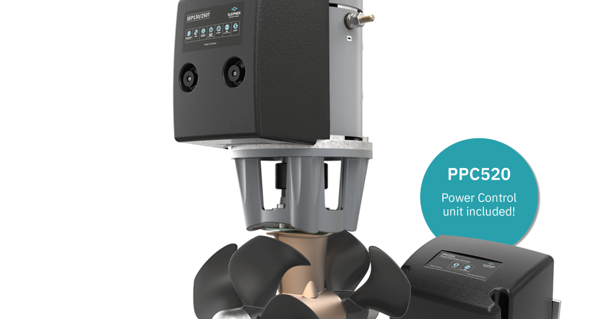 SEP130 PRO Tunnel Strahlruder, 24V - Sleipner Germany