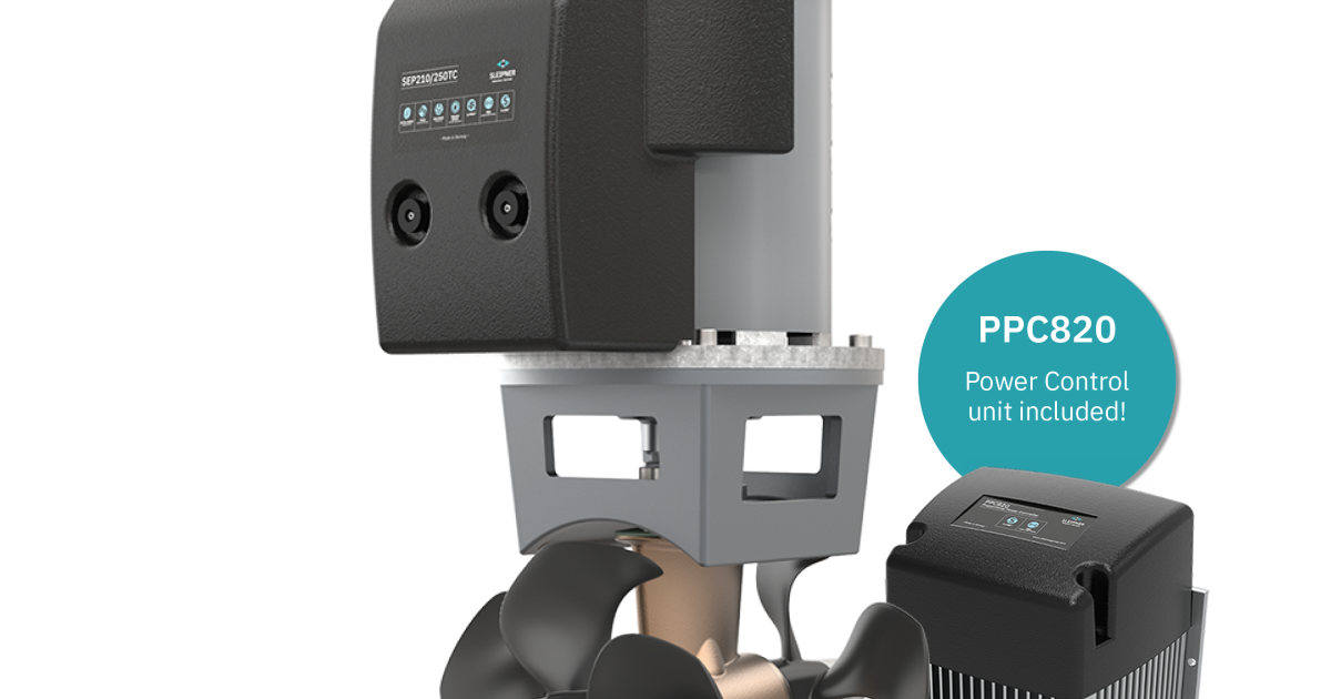 SEP210 PRO Tunnel Strahlruder, 24V - Sleipner Germany