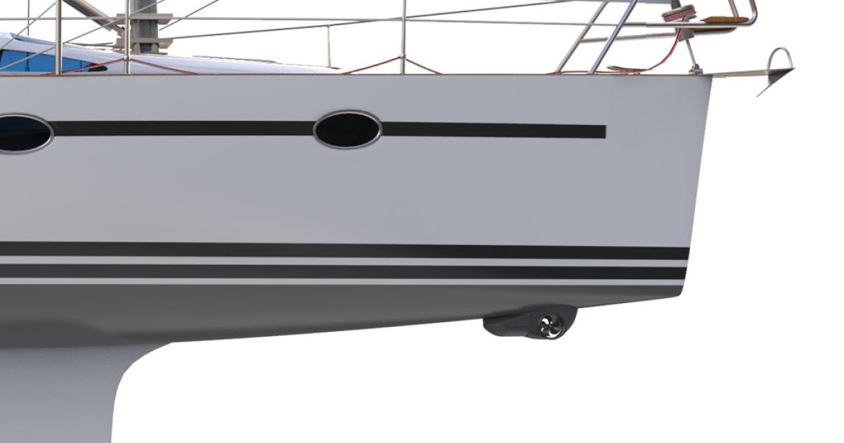 SX35 Ext. Strahlruder Hydropod 12V m. Controller - Sleipner Germany