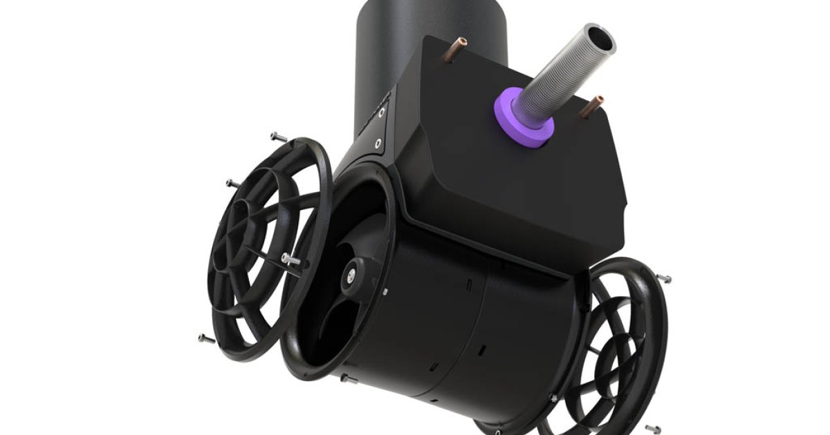 SX50 Ext. Heckstrahlruder 12V m. Controller - Sleipner Germany